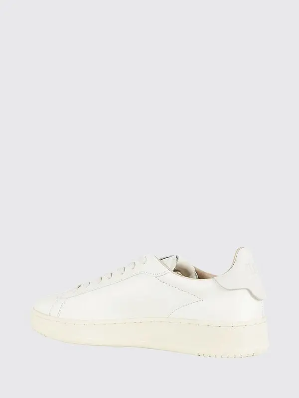 AUTRY Dallas Low Bi Smooth Calfskin Sneakers With Logo - White 2