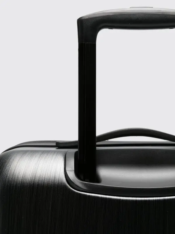 Emporio Armani Hardshell Abs Trolley With Monogram And Embossed Eagle Logo