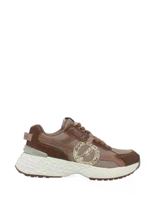 NO NAME Carter 2.0 Glitter-logo Sneakers - Brown