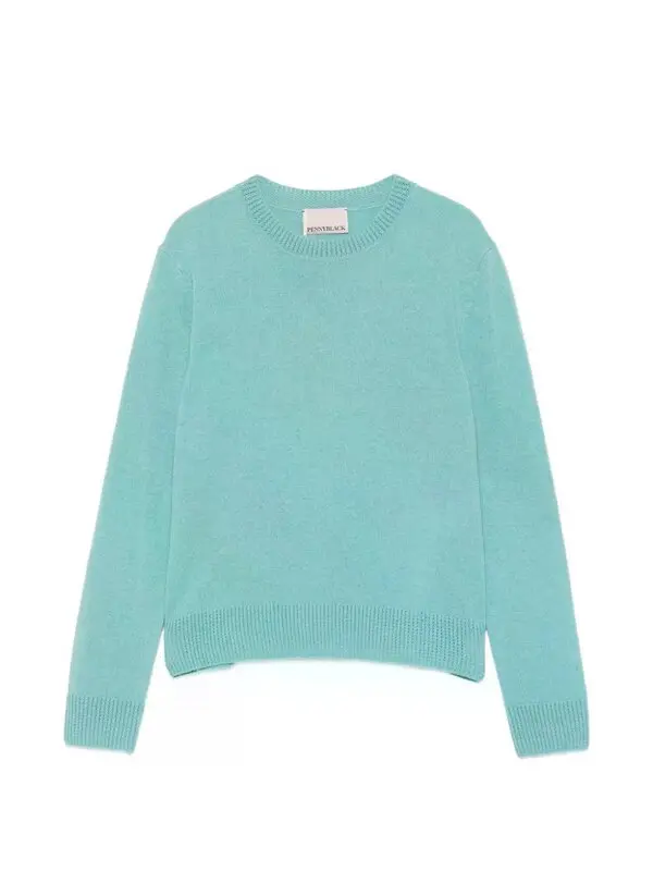 PENNYBLACK Ribbed-trim Sweater - Blue