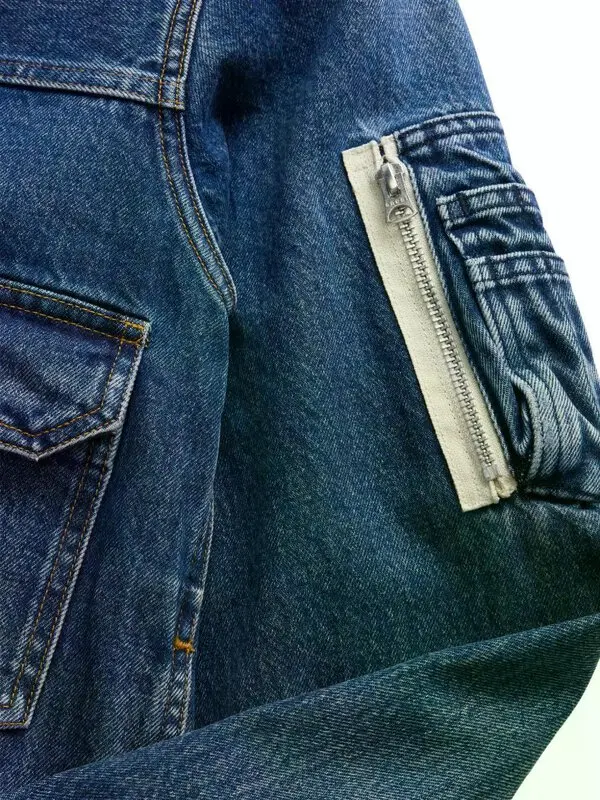 Sacai X Levi´s Zip-up Denim Jacket