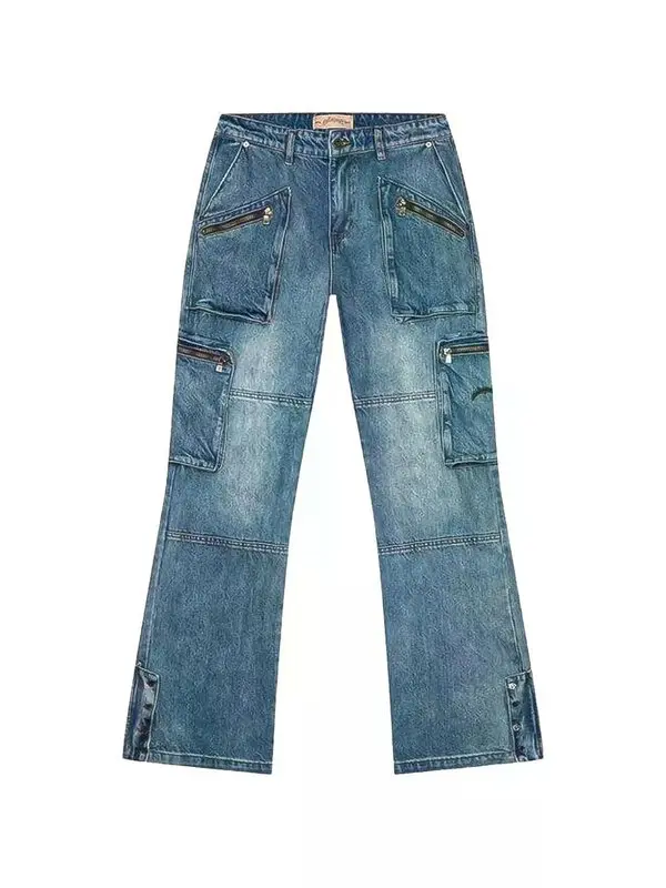 GODSPEED Flared Cargo Jeans