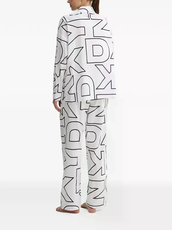 Dkny Logo-print Pajamas - White