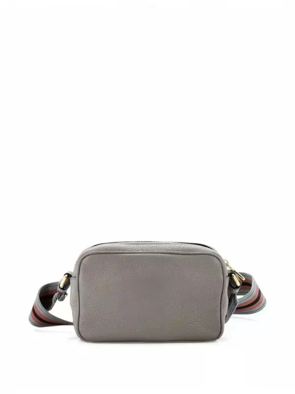 Prada Dual Strap Camera Bag Vitello Phenix Mini Crossbody Bag - Grey