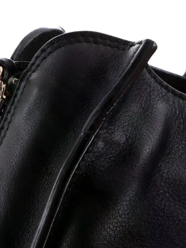 Balenciaga Papier A4 Zip Around Classic Studs Bag Leather Mini Tote Bag