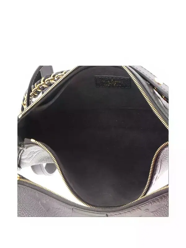 LOUIS VUITTON Multi Pochette Accessoires Monogram Empreinte Giant Crossbody Bag - Black