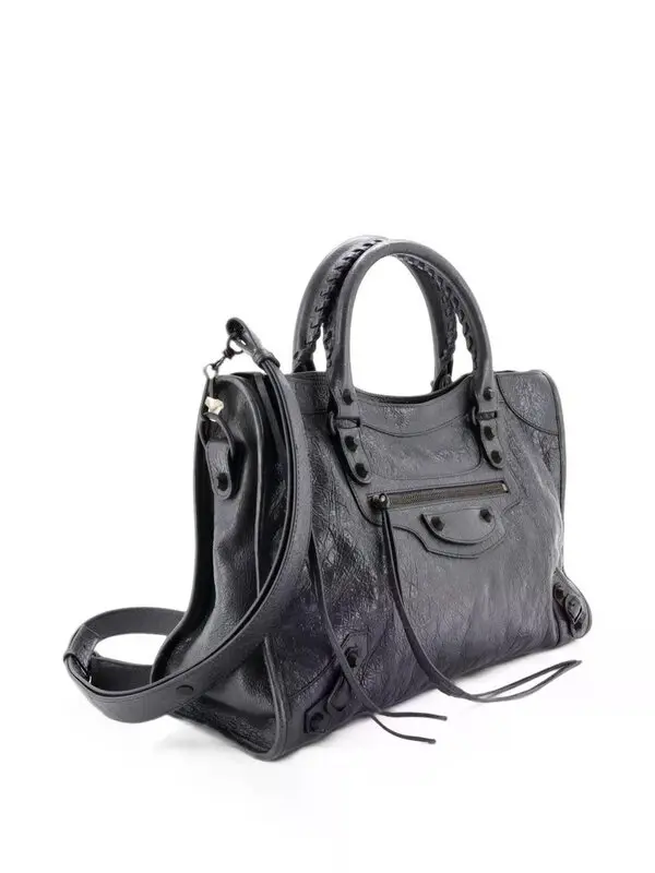 Balenciaga Le City Bag Leather Medium Satchel