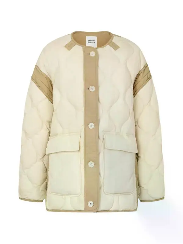 STUDIO TOMBOY Quilted Panelled Jacket