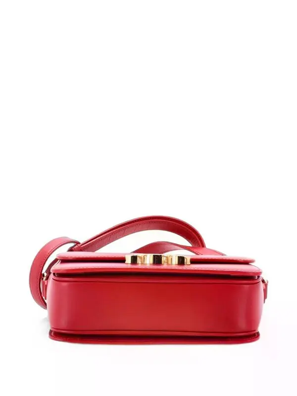 Celine Triomphe Shoulder Bag Smooth Calfskin Teen Crossbody Bag - Red
