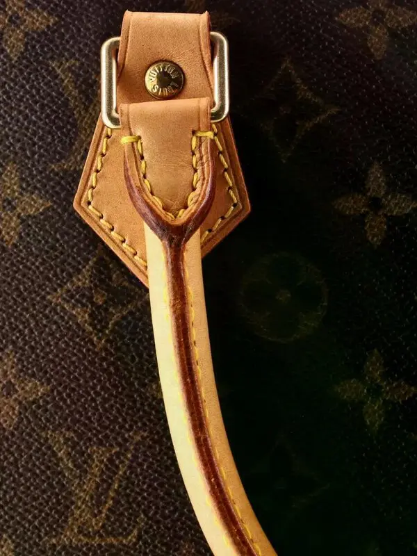 LOUIS VUITTON Vintage Sac Plat Bag Monogram Canvas Tote Bag