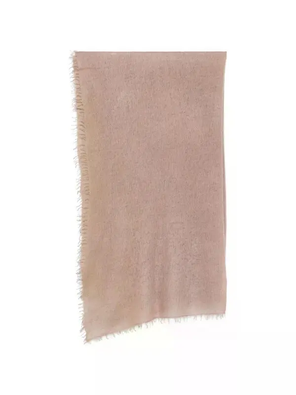 Warm Me Nomad Frayed Scarf - Neutrals