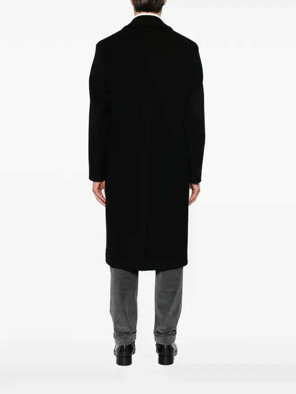 LARDINI Notch-lapel Double-breasted Coat