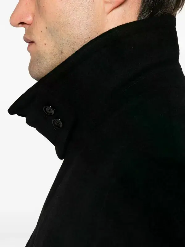 LARDINI Notch-lapel Double-breasted Coat