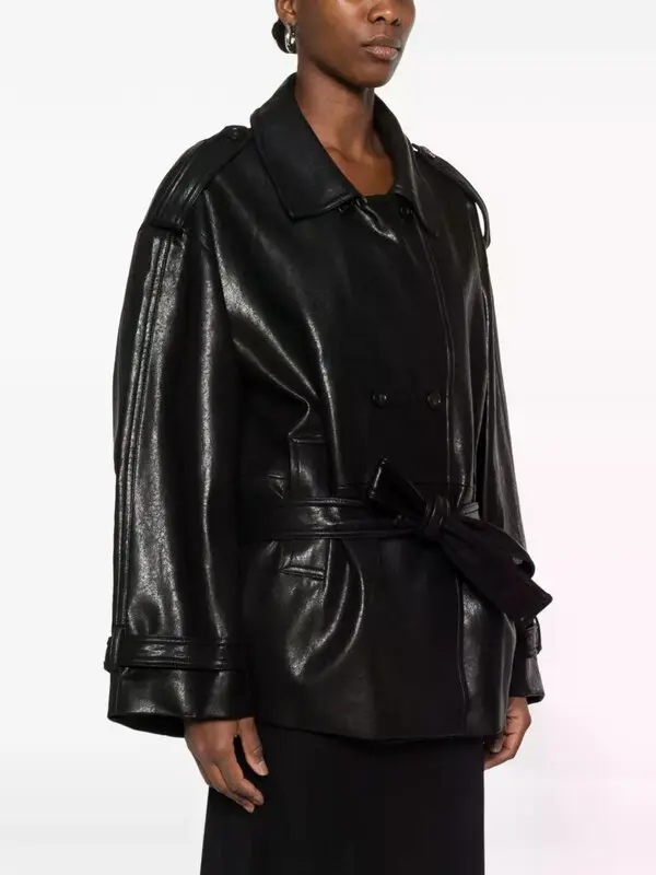 ELEH Belted Double-breasted Jacket