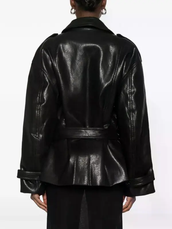 ELEH Belted Double-breasted Jacket