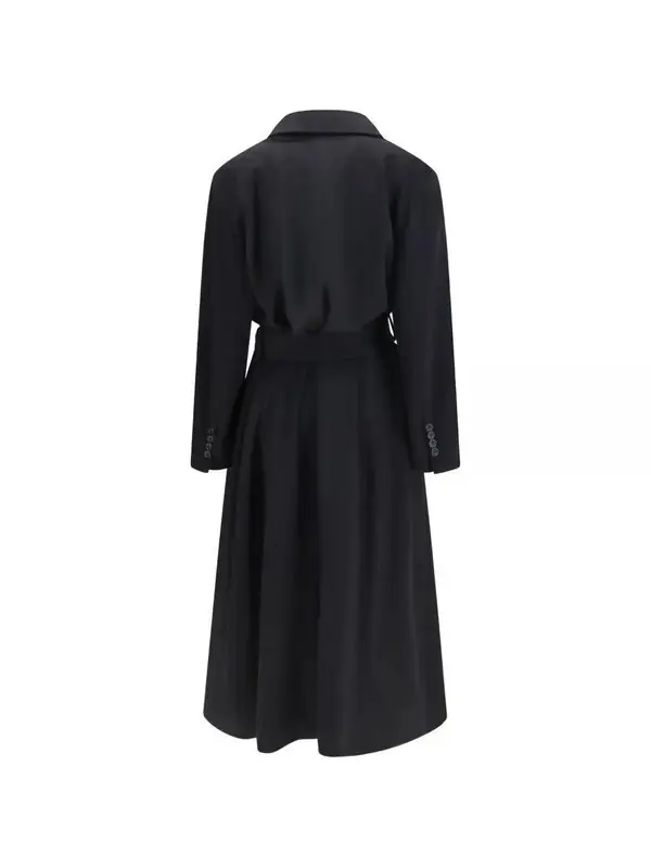 Dolce & Gabbana Double-breasted Coat In Wool