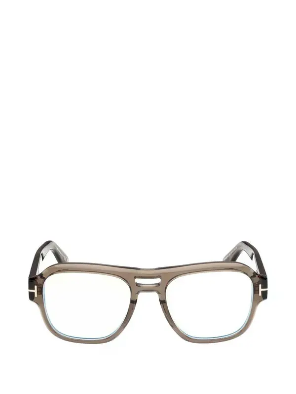 TOM FORD Pilot-frame Glasses - Grey