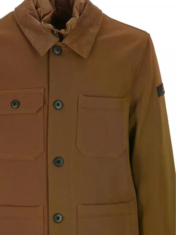 Peuterey Corduroy-collar Multi-pocket Jacket