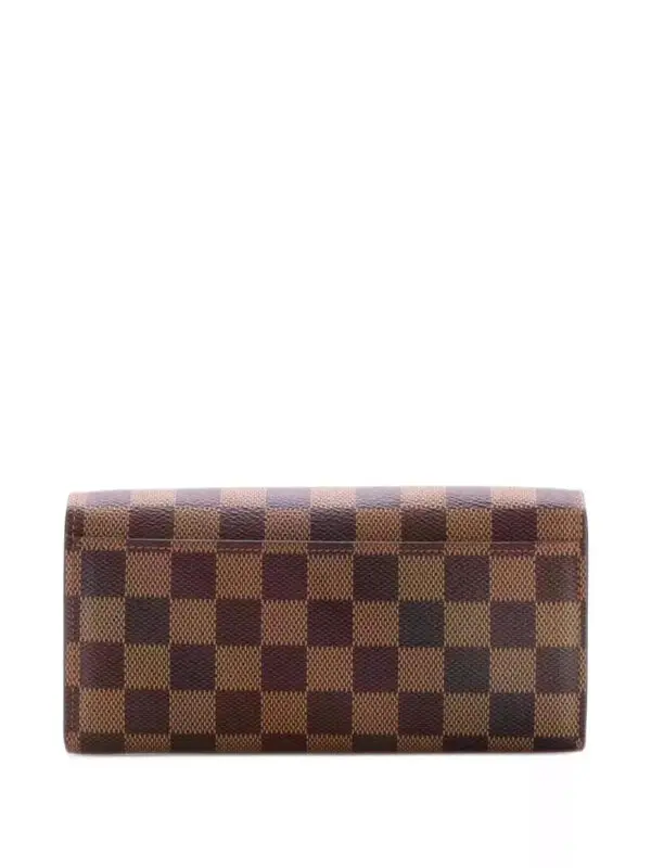 LOUIS VUITTON Sarah Wallet Damier Small Wallets - Brown