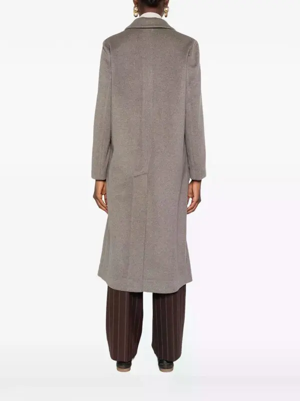 BARBA NAPOLI Louise Single-breasted Patch-pocket Coat