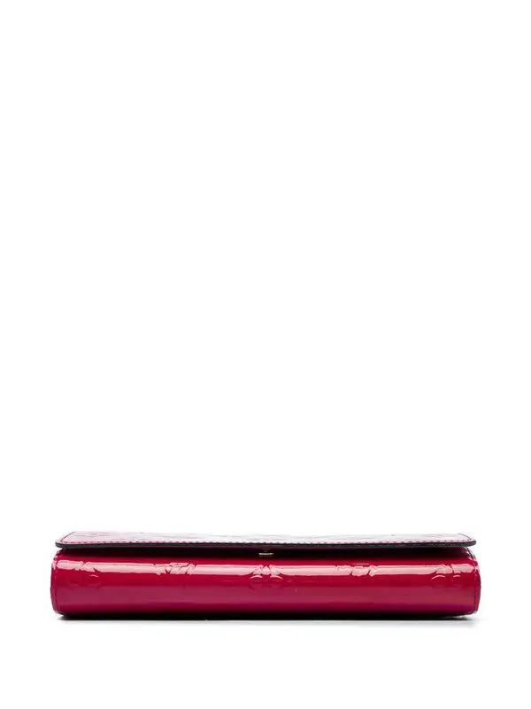 LOUIS VUITTON 2014 Monogram Vernis Chain Wallet Shoulder Bag