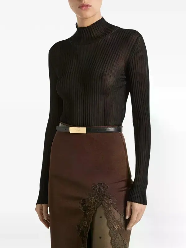 Balmain Fine-ribbed Knit Jumper