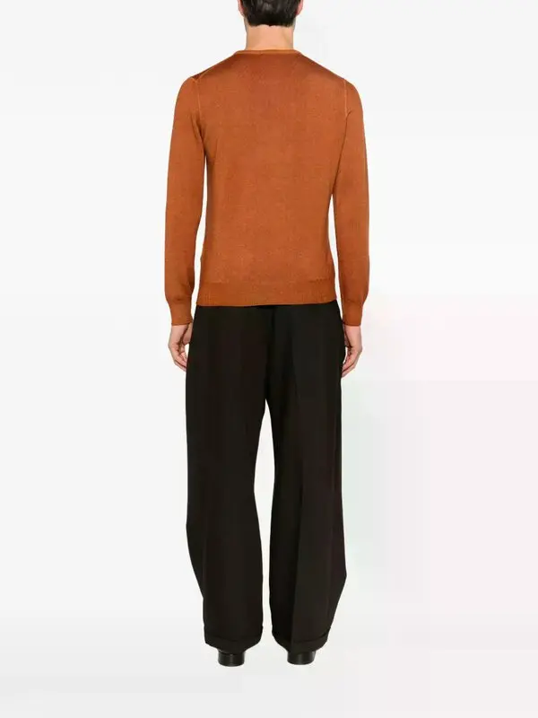 VENGERA Virgin-wool Crew-neck Sweater