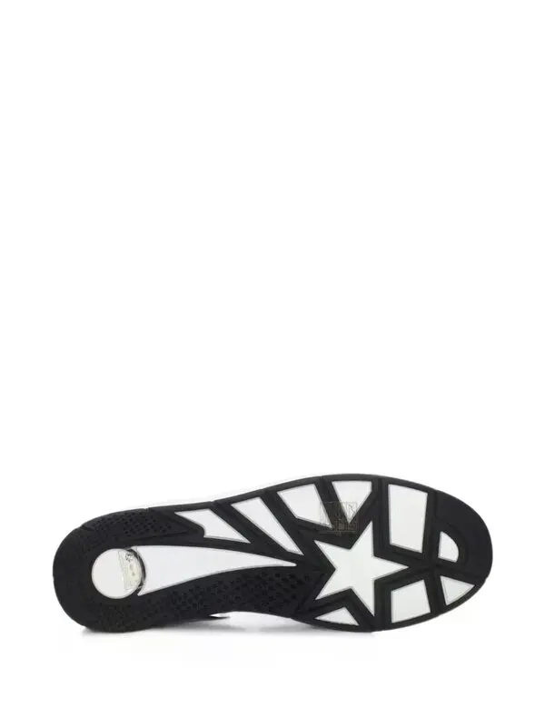 JIMMY CHOO Logo-embroidered Panelled Sneakers