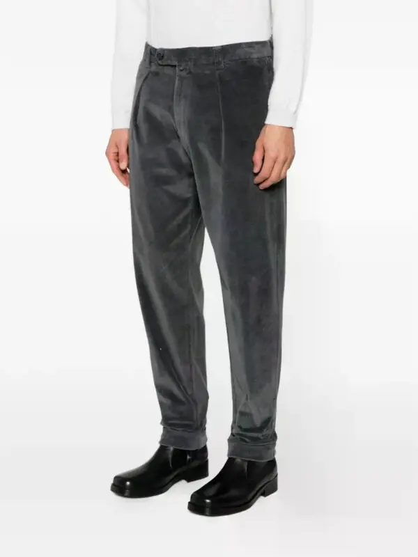 BERWICH Pleated Corduroy Trousers