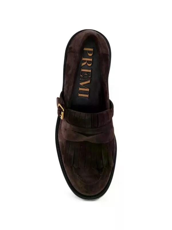 BRUNO PREMI Fringe Buckle-fastening Loafers