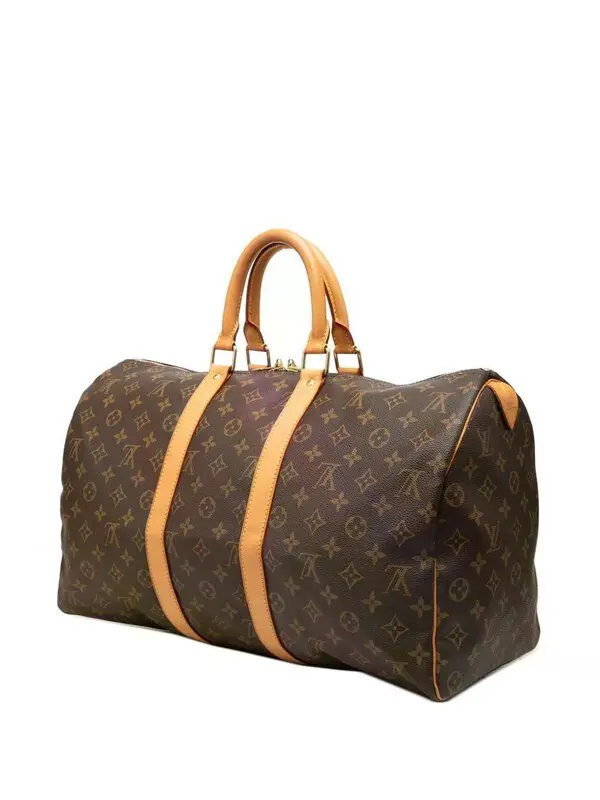 LOUIS VUITTON 2002 Monogram Keepall 45 Travel Bag