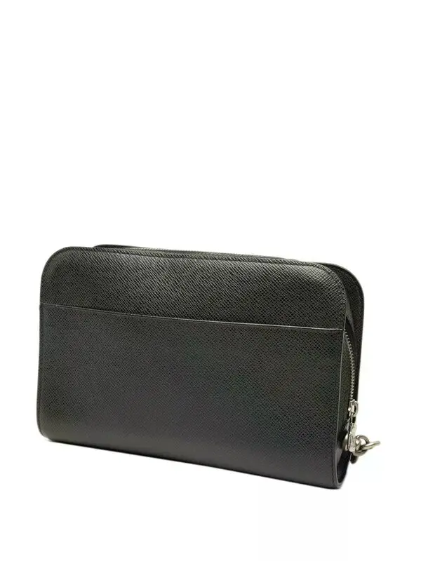 LOUIS VUITTON 2006 Taiga Pochette Baikal Clutch Bag
