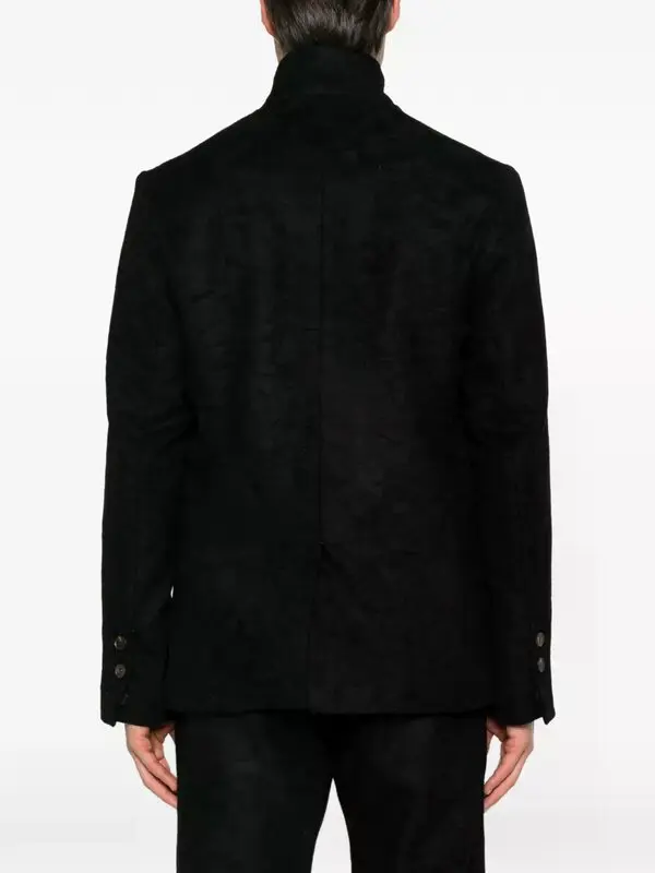 KANG Textured Single-breasted Jacket