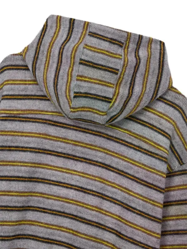 STUDIO TOMBOY Striped Drawstring Hoodie
