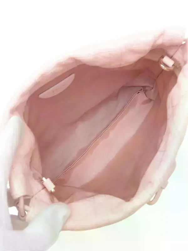 Dior 2015-2026 Mini Lambskin Cannage Adiorabre Bucket Bag