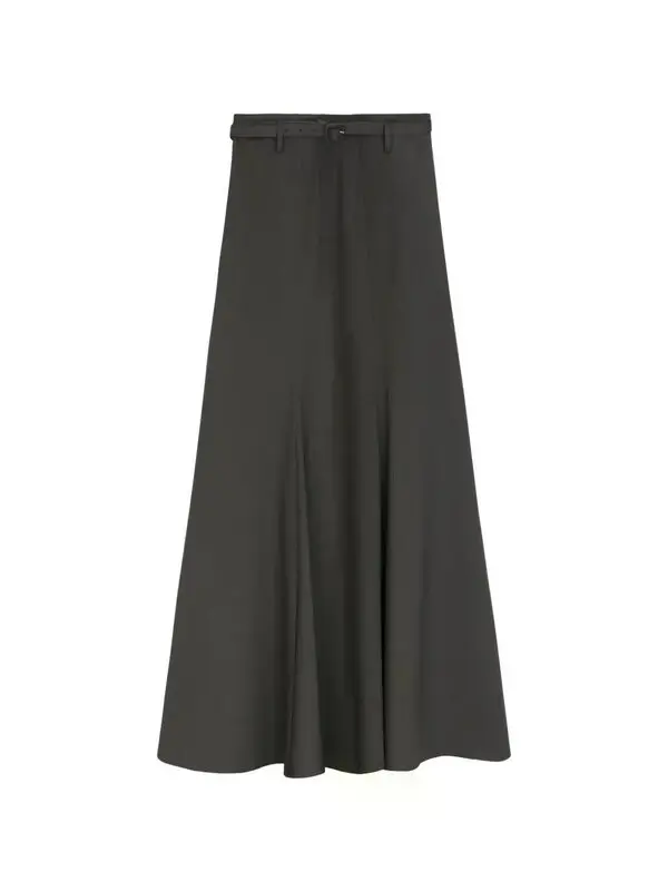 ALYSI Belted Midi Skirt
