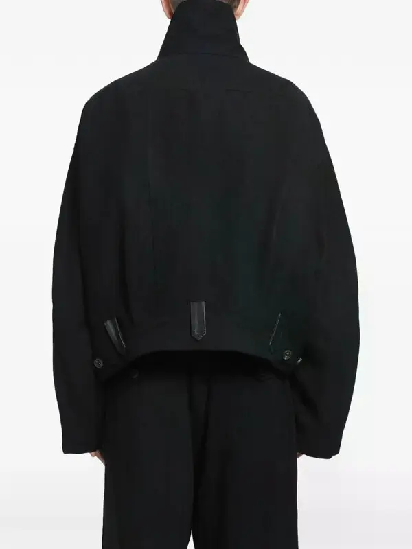 ZIGGY CHEN Hidden Arc Asymmetric Jacket