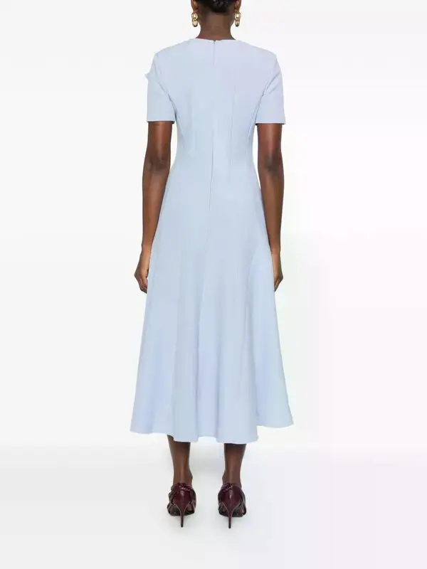 Roland Mouret Bow-detail A-line Midi Dress