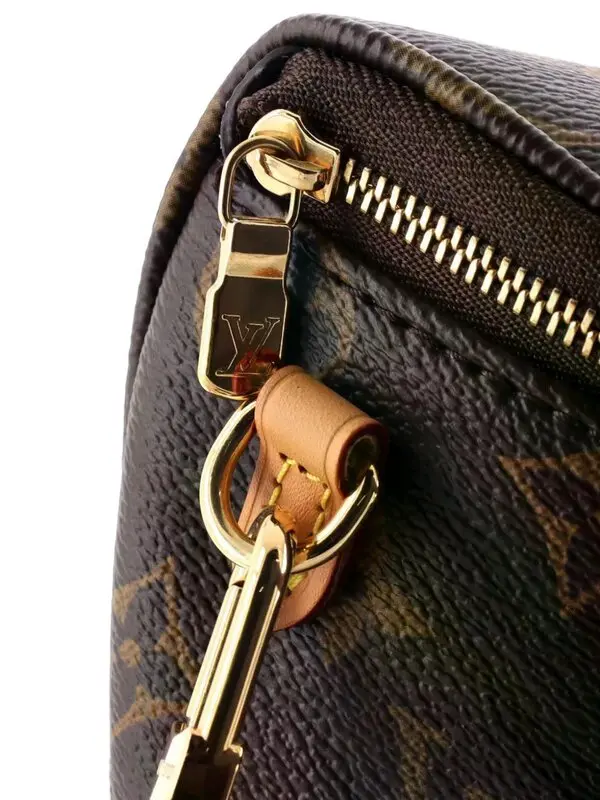 LOUIS VUITTON Bum Bag Monogram Canvas Mini Belt Bag - Brown