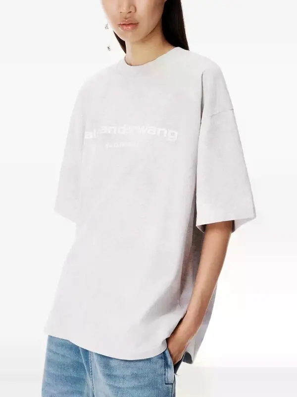 Alexander Wang Puff-logo Oversized T-shirt