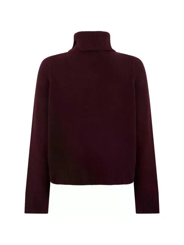 Vince High-neck Sweater - Red