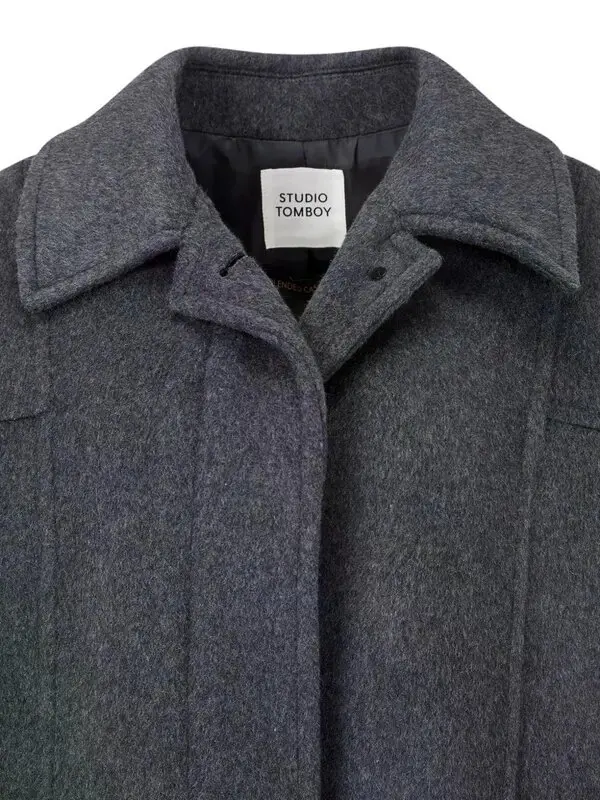 STUDIO TOMBOY Patch-pocket Single-breasted Coat