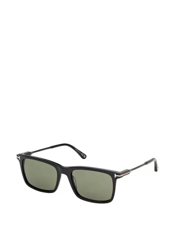 TOM FORD Rectangle-frame Sunglasses - Black