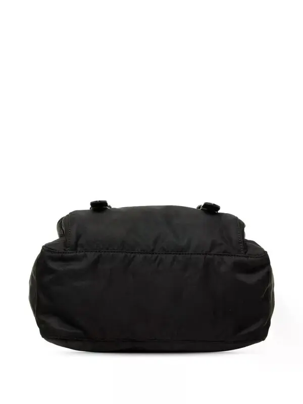 Prada 2000-2013 Tessuto Zip Double Buckle Messenger Bag Crossbody Bag