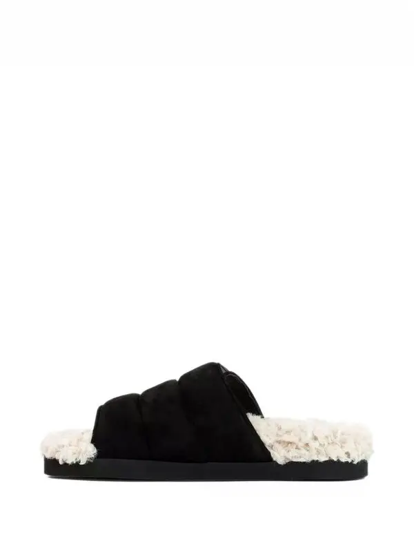 GIABORGHINI Gia 3 Quilted Suede Slippers