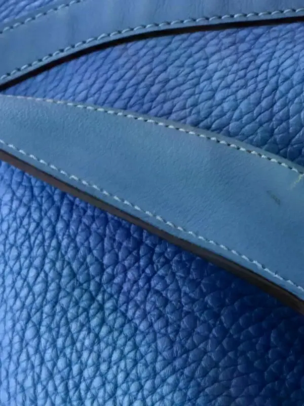 Hermès Bicolor Picotin Lock Bag Clemence With Swift Gm Tote Bag - Blue