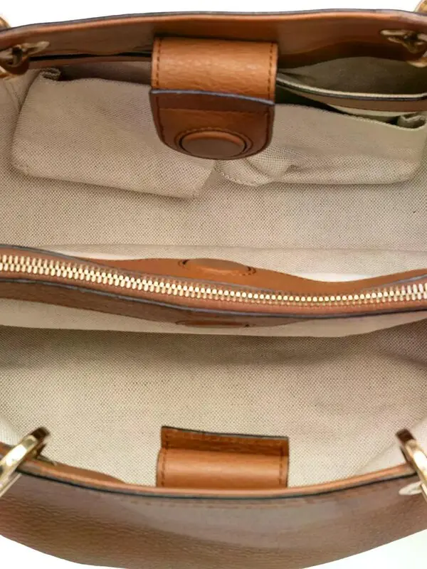 Gucci 2000-2015 Medium Calfskin Bamboo Shopper Satchel