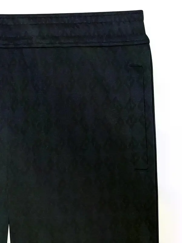 Givenchy Jogger Pants In Monogram 72 Jacquard - Blue