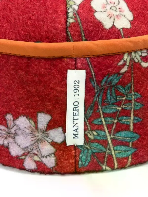 MANTERO 1902 Floral-print Hat