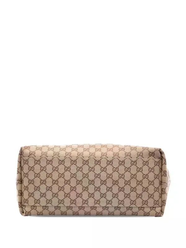 Gucci 2016-2026 Gg Canvas Web Tote Bag